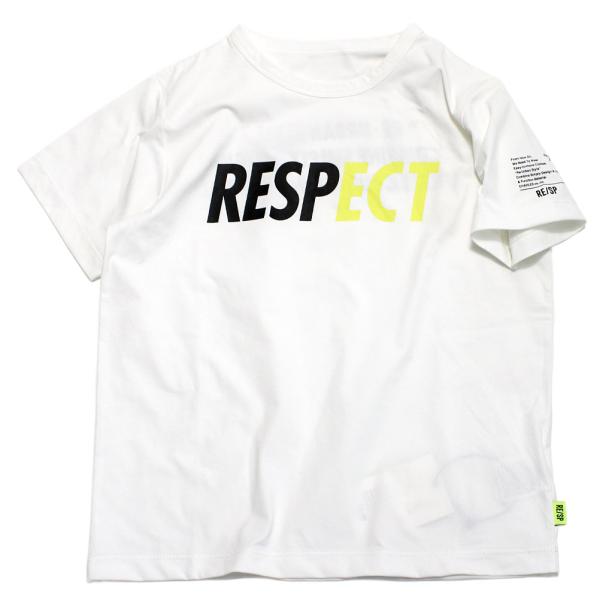 RE/SP アールイーエスピー“アールイーエスピー”のRESPECT Tee・ネオンカラーの差し色がポイント・高機能素材を使用したプリントTシャツ・ストレッチ・速乾性に優れ、紫外線カット機能もあり・シワになりにくいイージーケア性も特徴・日差...