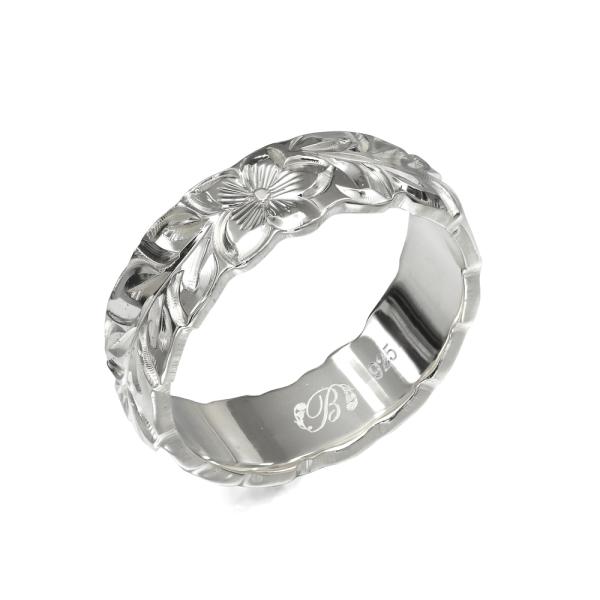 お問合せ品番：SB6B-A15◆商品名シルバー925 バレル 幅6mm 厚み1.5mm マイレリーフ カットアウト リング◆こちらはオーダーメイド商品です入金確認後に、ハワイの工房に製作を依頼する受注生産の商品です。ご注文後のキャンセルは出...