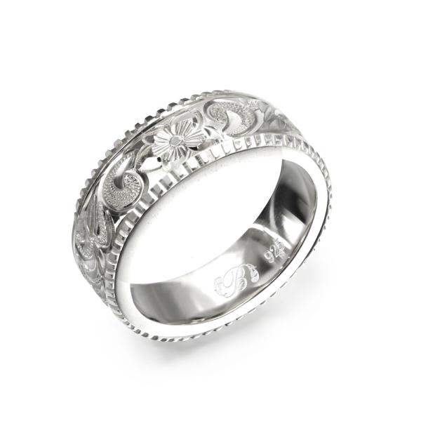 お問合せ品番：SF6E-D20◆商品名シルバー925 フラット 幅6mm 厚み2mm カレイキニ コインエッジ リング◆こちらはオーダーメイド商品です入金確認後に、ハワイの工房に製作を依頼する受注生産の商品です。ご注文後のキャンセルは出来ま...