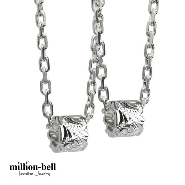 お問合せ品番：CG-SP3236P◆商品名ハワイアンジュエリー チューブ ペアネックレス◆商品説明幅5mmの小さめなチューブモチーフに丁寧にほりこまれたハワイアン模様が特徴です◆ペンダントトップ材質：シルバー925※ニッケル不使用※表面の保...
