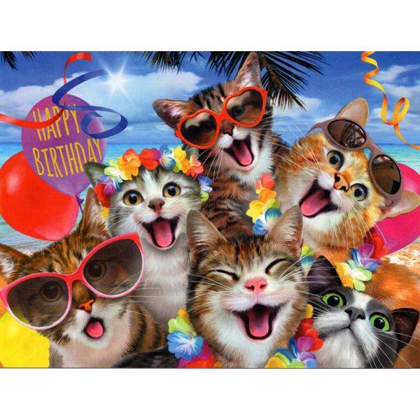 ■アーティスト：ハワード・ロビンソン■二つ折りのバースデーカード■封筒付き■13.8ｃｍ*18ｃｍ （日本では定形外郵便のサイズになります■輸入国：アメリカ■メーカー：Leanin' Tree  ■配送方法：追跡メール便/レターパック※ギフ...