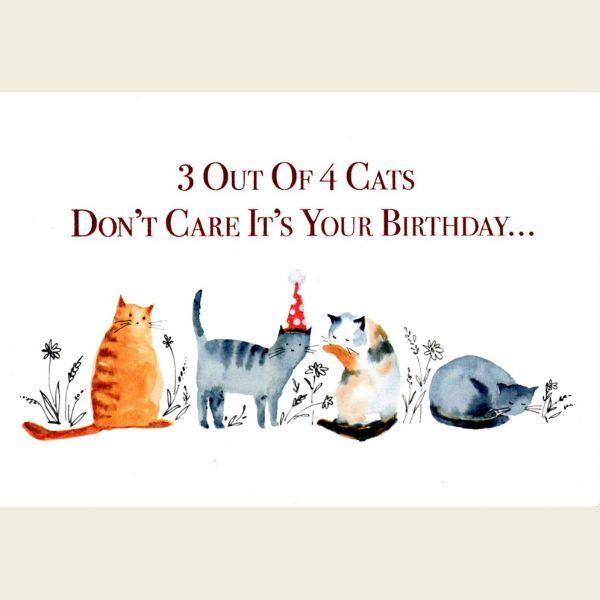 ■二つ折りのバースデーカード■中の文字「But I Do... ESPECIALLY IF THERE'S TREATS!」■封筒付き■11.8ｃｍ*17ｃｍ （日本では定形外郵便のサイズになります■輸入国：アメリカ■メーカー：Leanin...