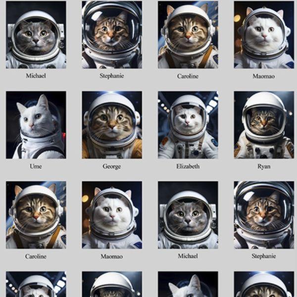 宇宙を探求する猫ちゃんたち銀河という未知のフィールドの冒険は猫ちゃんたちにとっても命がけですこんな愛らしいビジュアルですが、それぞれ帰りを待つ家族がいて、無事に帰るという使命を持っています★50ｃｍ単位での販売となります。 (50cm→個数...