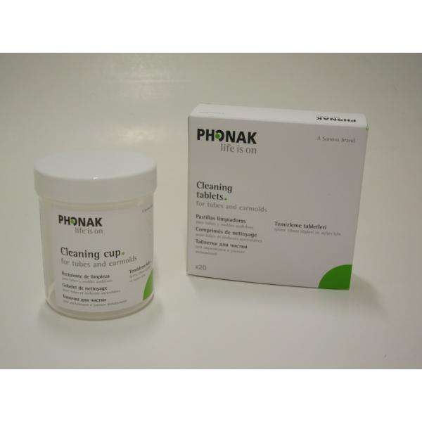 ※イヤモールドの使用年数が経過し、変色、硬化しているものは使用せず 販売店へご相談ください。■使用方法■1.補聴器からイヤモールドを外します。（補聴器本体は洗浄できません）2.専用カップから中容器を取り出し、カップの8分目まで水を入れます。...