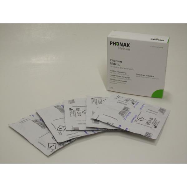 ※こちらは洗浄剤のみです※初めての方は洗浄セット（洗浄剤＆カップ）をおすすめいたします。 ※イヤモールドの使用年数が経過し、変色、硬化しているものは使用せず　販売店へご相談ください。■使用方法■1.補聴器からイヤモールドを外します。（補聴器...