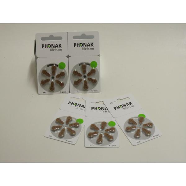 フォナック社製 補聴器用空気電池・以前販売しておりましたシグニア社(旧シーメンス)と製造元が同じドイツ製の補聴器用空気電池です。・高温、多湿で気温の変化が大きい日本の気候に合わせて製造されています。・高出力補聴器にも対応した、長寿命、大電流...