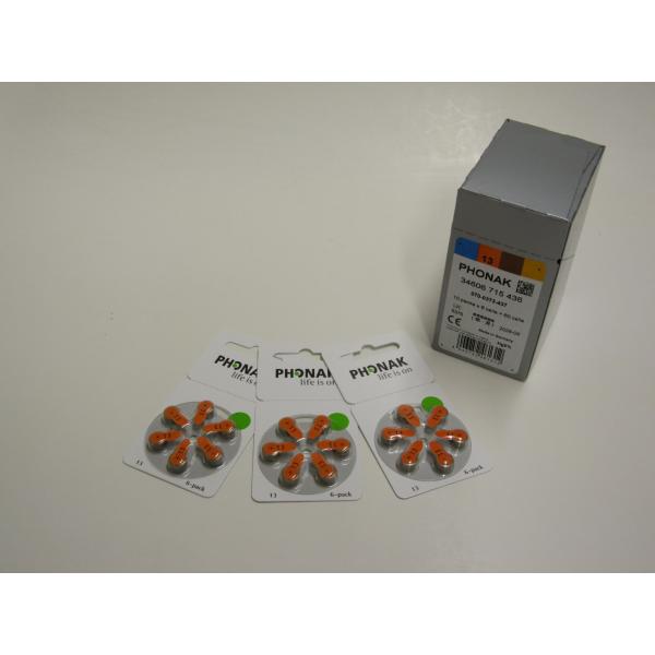 フォナック社製 補聴器用空気電池・以前販売しておりましたシグニア社(旧シーメンス)と製造元が同じドイツ製の補聴器用空気電池です。・高温、多湿で気温の変化が大きい日本の気候に合わせて製造されています。・高出力補聴器にも対応した、長寿命、大電流...