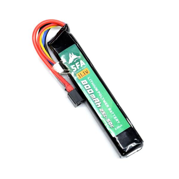 ※こちらの商品はラッピング不可となっております。SFA Li-PO 11.1V 800mAh 25C-50C ショートスリムタイプ T字コネクタ Tコネクター 電動ガンリポバッテリー LIPO SA-B046Tコストパフォーマンスに優れた全...