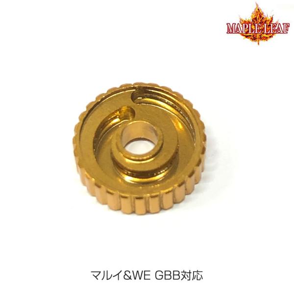 ※こちらの商品はラッピング不可となっております。東京マルイをベースとしたGBB に代表される可変HOPアームを使用する機種に概ね対応します。ノーマルパーツは半周（180°）しか調整範囲がありませんので、HOP調整の位置決めが難しいと感じたこ...