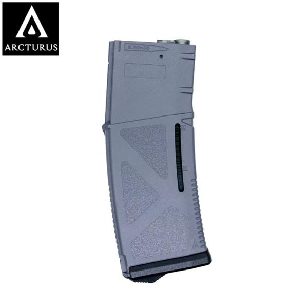 ※こちらの商品はラッピング不可となっております。ARCTURUS アークタウラス MOD1 AR用マガジン 130連 MAG-M1A-GY スペアマガジン グレー対応機種：M4/M16装弾数：30発リアルキャップ &amp; 130発ミッド...