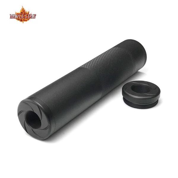 ※こちらの商品はラッピング不可となっております。MAPLE LEAF製 モックサプレッサーシリーズのSサイズです。MOCKとは真正ではない＝本物ではないという意味です。要はトイガン専用と言うことですね。実銃用ではありませんが、内部に設置され...