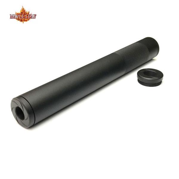 ※こちらの商品はラッピング不可となっております。MAPLE LEAF製 モックサプレッサーシリーズのLサイズです。MOCKとは真正ではない＝本物ではないという意味です。要はトイガン専用と言うことですね。実銃用ではありませんが、内部に設置され...