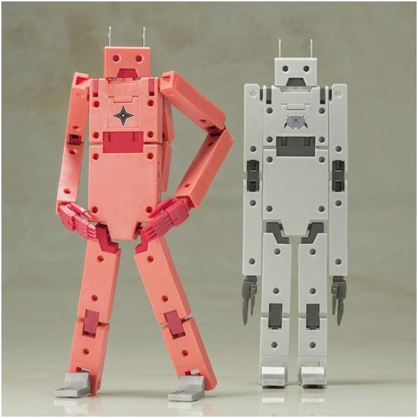 コトブキヤ オリジナルロボットコンテンツ「フレームアームズ」のスピンオフシリーズ 「フレームアームズ・ガール」。アニメ「フレームアームズ・ガール」のサポート機体「充電くん」のアーキテクト、迅雷カラーのセットになります。【商品詳細】・成形色で...