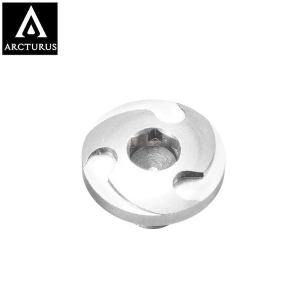 ※こちらの商品はラッピング不可となっております。ARCTURUS アークタウラス RSシリーズ ハイキャパ用ステンレス製 ヘキサゴン グリップスクリュー ガスガン マルイ ハイキャパ Hi-Capa シリーズ対応ステンレス削り出しグリップ ...