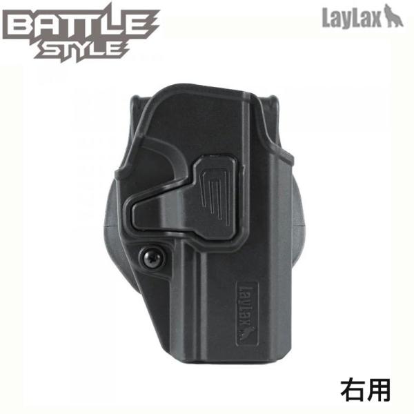 ※こちらの商品はラッピング不可となっております。LayLax ライラクス SIG SAUER ProForce M17対応CQCホルスター 右用 BATTLE STYLE バトルスタイル素早いドローと確実な保持を実現するホルスター!ハンドガ...