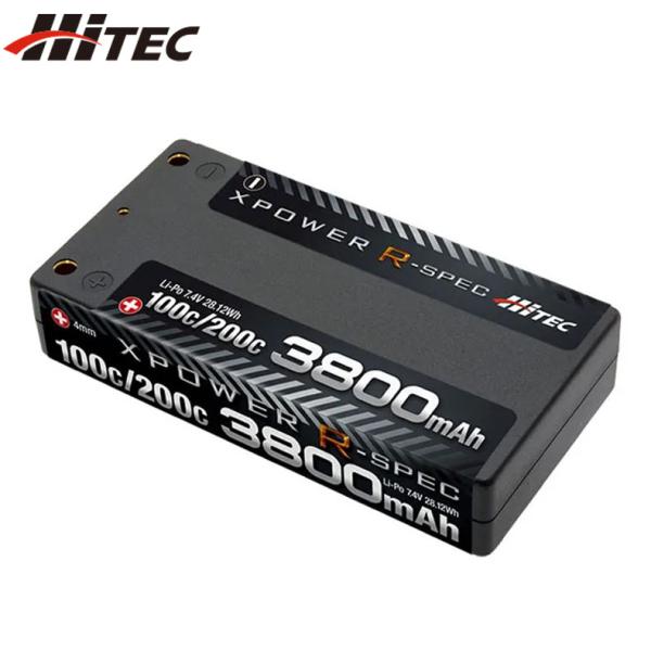 ※こちらはラッピング不可となっております。XPOWER R-SPEC [エックスパワー Rスペック]Li-Po 7.4V 3800mAh 100C/200C特徴レスポンスとパンチが違う！連続100Ｃ/最大200Cのハイパワー Rタイプセル採...