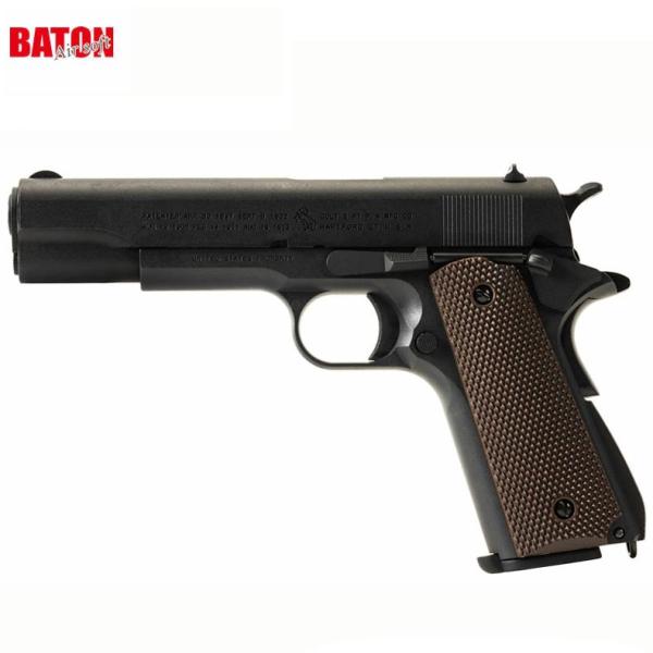 ※こちらの商品はラッピング不可となっております。TANIO・KOBA × BATON airsoft コラボレーション 第四弾、M1911A1 CO2GBB。コバさんのこだわりを詰め込んで 第二次世界大戦後期の " ミリガバ " を忠実に再...