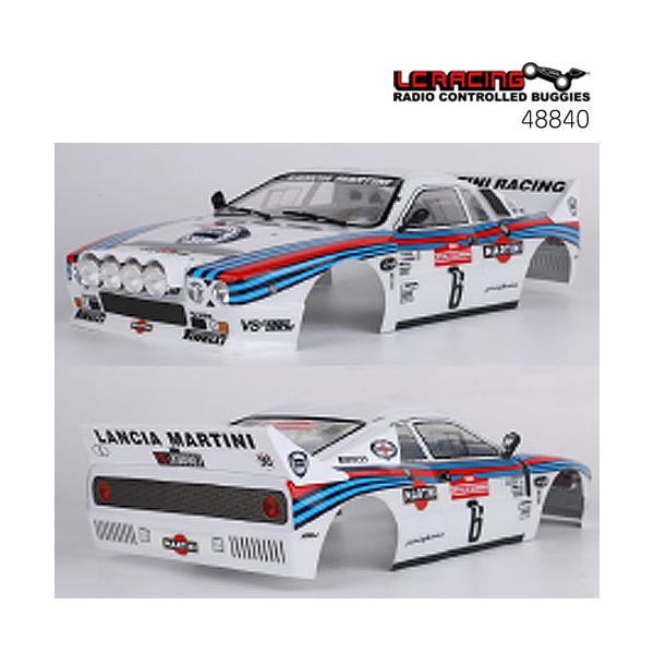 [LCRACING] RCカー 48840 1/10 Lancia037 Rally Finished Bodyホイールベース 257mm 幅 195mｍ 塗装 デカール済1983年のサンレモラリー優勝車の#6号車マルク・アレン(Markk...