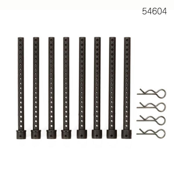 ※こちらの商品はラッピング不可となっております。【搭載ボディの自由度を広げます】低いボディを取り付けるために切り取ったボディマウントを、スナップピン1本で簡単に延長可能。φ5.5mm、φ6mmに対応します。7mmスナップピン4本付き。【基本...