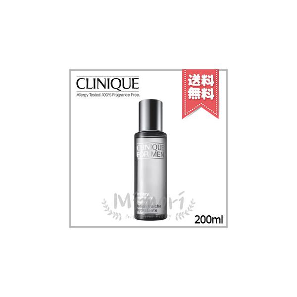 【 商品名 】CLINIQUE クリニーク フォーメン ウォータリーモイスチャー ローション 200ml【 ブランド 】CLINIQUE クリニーク【 用途／タイプ 】化粧水【 原産国 】海外産(イギリス)・化粧品【 容量 】200ml