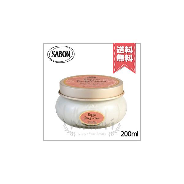 【 商品名 】SABON サボン リペアボディクリーム グリーンローズ 200ml【 ブランド 】SABON サボン【 用途／タイプ 】ボディクリーム【 原産国 】海外産(イスラエル)・化粧品【 容量 】200ml※仕入れ状況によりパッケー...