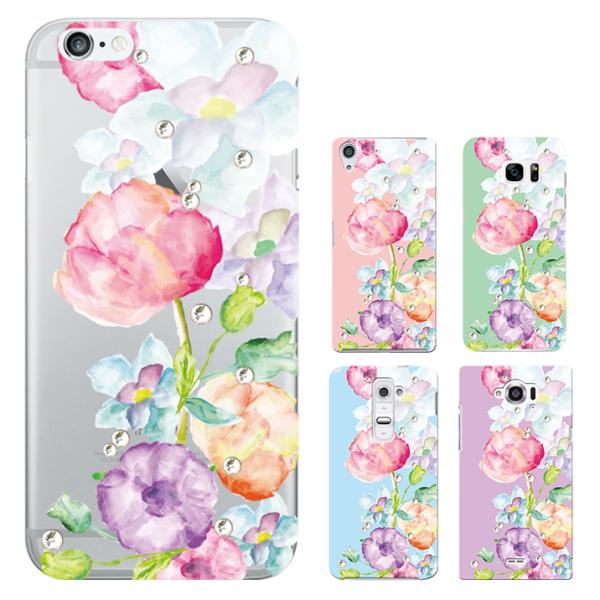 ■対応機種：Galaxy ギャラクシー A32 5G SCG08 【キーワード】おしゃれ オリジナル 人気 おすすめ かっこいい かわいい 可愛い レディース 女性用 スマホ カバー ハードケース クリアケース クリアケース フラワー 花柄...