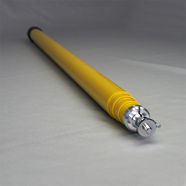 支持棒がモデルチェンジしました。4段式　収納袋付長さ：約3m（収縮時：約880mm）重量：680g素材：グラスファイバー