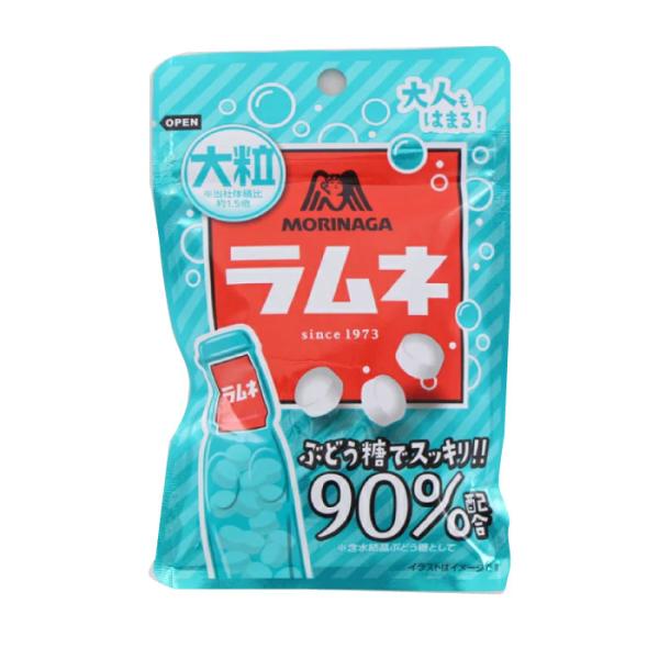ひと粒が大きいから、シュワっと感も満足感もアップ。森永製菓の「大粒ラムネ」は、ラムネならではの爽快な口どけと、しっかりした食べごたえを楽しめる商品です。噛んだ瞬間に広がるやさしい甘さと、心地よいシュワっと感。集中したい時や、気分転換のおやつ...