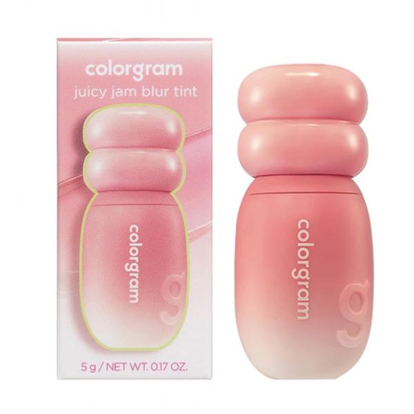 colorgram（カラーグラム）の「ジューシージャムブラーティント」は、ジャムのようになめらかなテクスチャーが唇にとろけるようになじみ、ふんわりとした仕上がりを楽しめるリップティントです。03 ピンクピーチは、透明感のあるピュアなピンクカ...