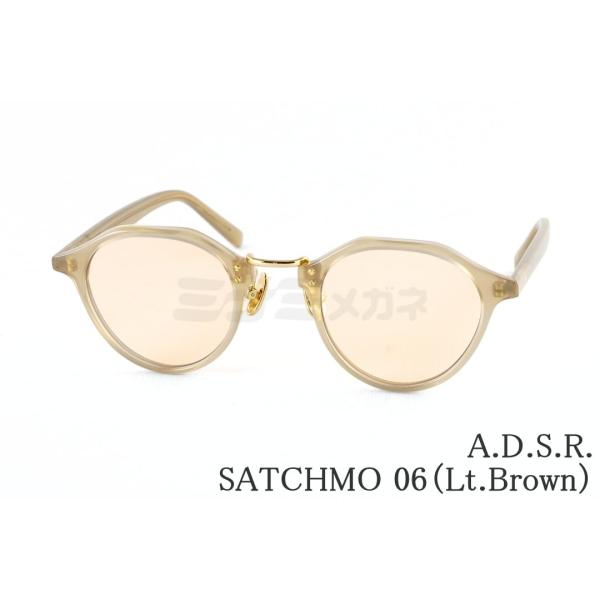 ■ ブランド：A.D.S.R.■ 商品名：SATCHMO 06■ 管理品番：96367746A.D.S.R.（エーディーエスアール）はシュプリームやA.P.C.で研鑽を積んだ児島 充氏が2010年に立ち上げたサングラスブランドです。度付きレ...