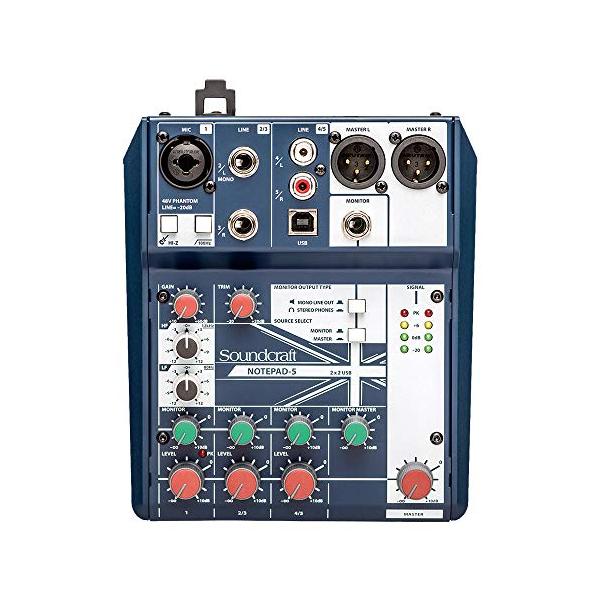 【商品概要】【サイズ】高さ : 29 cm横幅 : 23 cm奥行 : 9 重量 : 1.01 kg※梱包時のサイズとなります。商品自体のサイズではございませんのでご注意ください。メーカー:Soundcraftパーツ番号:NOTEPAD-5...