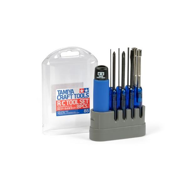 ※ 画像はイメージです。【 RCモデルの組み立てはおまかせ 】 RCモデルの組み立てに最適なドライバーを揃えました。プラスドライバーMとL、マイナスドライバーをはじめ、5.5mmと7mmのボックスレンチ、1.5mm、2mm、2.5mmの六角...