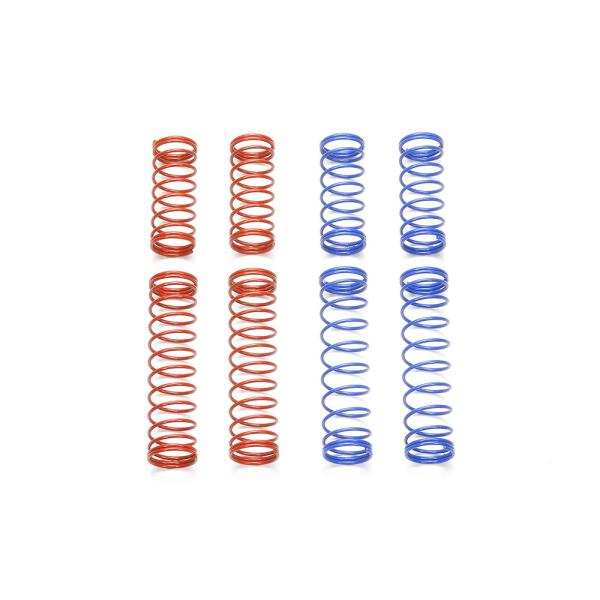 ※お客様ご都合のキャンセル不可。※ 画像はイメージです。【RCカーの性能アップやセッティングに役立つパーツです】キットに標準装備しているスプリングに比べて、ソフトタイプとハードタイプの2種類のスプリングを前後各2本ずつセットしました。OP....