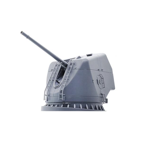 ※写真はキットを組み立て・塗装したものです。こんごう型搭載砲に続きDDたかなみ型搭載の5インチ砲が登場！●手のひらサイズで見栄えのよい適度な大きさ・両側面のハッチ出入り用ラッタルや手すりはプラによる別パーツ化。・砲の俯仰に連動し、砲下方に薬...