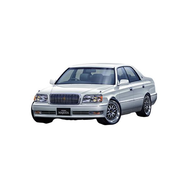 ※ 画像はイメージです。※未組み立て（組み立てには工具などが必要となります）※写真はキットを組み立てたものです。クラウン マジェスタ Cタイプが18インチホイール仕様となってインチアップシリーズで復刻登場！グリル、バンパーを含めた一体成型の...