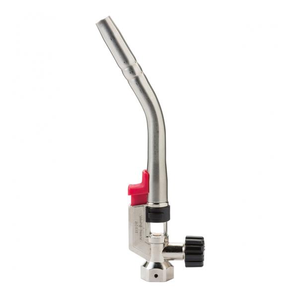 【直送品】【代引不可】[Shinhuji Burner ガストーチ]極細火口(11mm）、軽量・タテ型タイプのパワートーチ。細工作業に適したスパイラル集中炎。 空気調整レバーで、スパイラル集中炎（2,000℃）〜柔らかく広がる炎（800℃）...