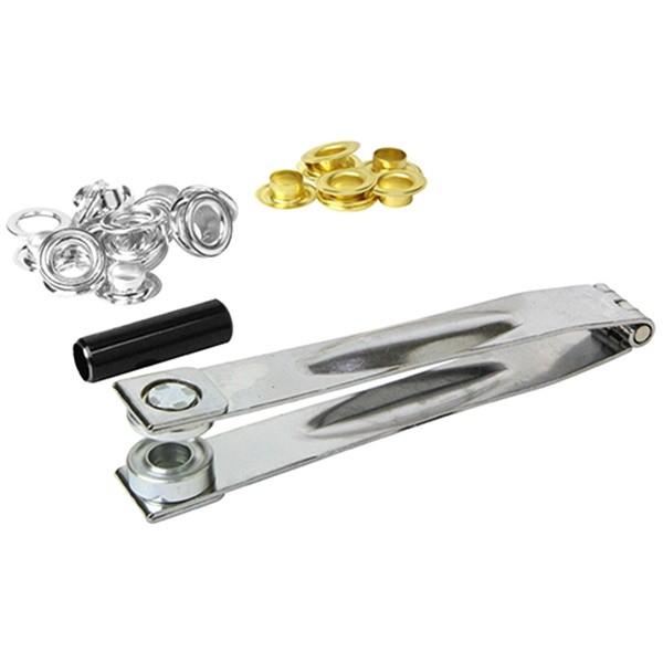 【在庫品】[大工道具 錐 ピット 皮ポンチ ハトメ ハトメパンチ]SK11 両面ハトメパンチ 12mm NO.1000 4977292178280両面ハトメで仕上がりが美しく丈夫になります。テント・シート等の穴の補強・補修。■特長・ハトメを...