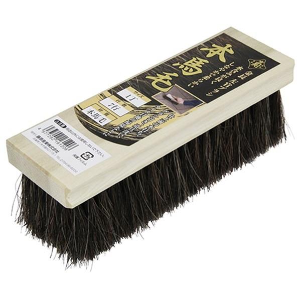【取寄品】[大工道具 左官鏝 左官ブラシ]※ご注意・本来の用途以外に使用しないでください。タイル目地の掃除、仕上げ前の水打ちなど最適です。仕上げ前の水打ち(壁面に水分をつける事)、タイル目地の掃除。■特長・馬の毛が水含みや腰の点で最も使いや...