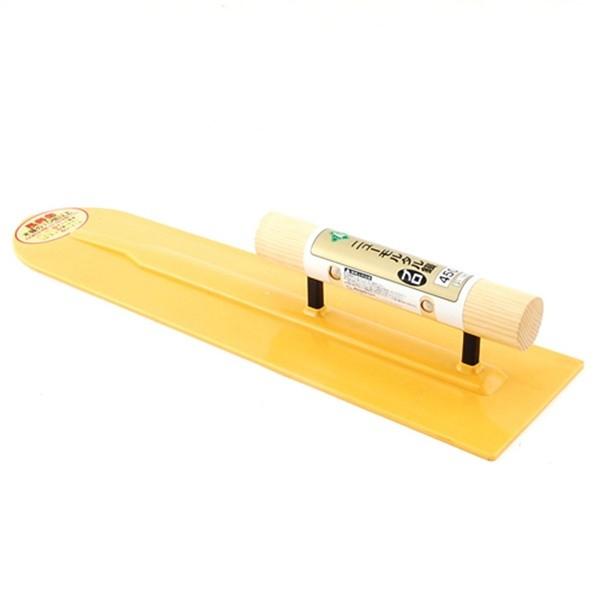 【取寄品】[大工道具 左官鏝 土間用品]※ご注意・作業箇所にあったコテを使用ください。・柄及びコテ身にガタツキがある場合は使用しないでください。ガタつかない、柄が抜けない一体成型で木鏝の10倍以上の長寿命です。モルタル、コンクリート、土壁塗...