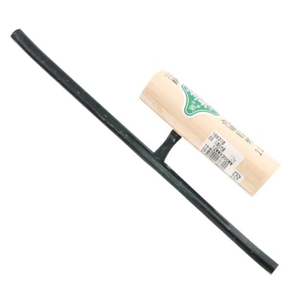 【取寄品】[大工道具 左官鏝 コテ]緑長 丸棒目地鏝 12MMX300MM 4977292168311本焼きの丸棒目地コテです。目地の調整・仕上げ。■特長・本焼のため、耐久性抜群です。■仕様・サイズ：12×300mm・パッケージ寸法：305...