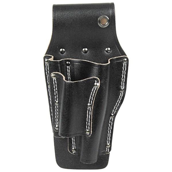 【取寄品】[収納用品 藤原産業 革腰袋 釘袋 サック]※ご注意・濡れたまま使用されますと革の伸びやリベット類の緩みの原因となります。・バックル、リベットなど金属類の変形、緩み及び糸のほつれなど異常のまま使用しないでください。抜群の耐久性、ハ...