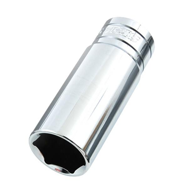 【在庫品】【メール便】[ソケット 3/8ディープ]※ご注意・ボルト、ナットはサイズに合ったものをご使用下さい。・ソケットはボルト、ナットに対して斜め掛けや浅掛けをしないよう、奥まで完全に差し込んでご使用下さい。SK11 ディープソケット 9...