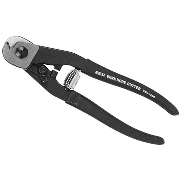 【取寄品】【メール便】[ミニクリッパー]SK11 ワイヤーロープカッター SWC-165B 4977292236058ワイヤーがほつれることなく、軽い力できれいに切断する事ができます。ワイヤーロープ、鉄線、ステンレス線の切断。■特長・刃部は...