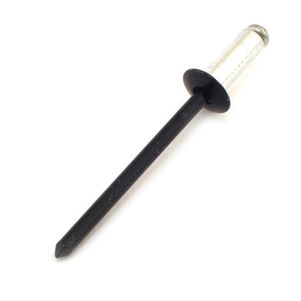 【取寄品】【メール便】[リベッター リベット]※ご注意・作業時は保護メガネを着用してください。SK11 カラーリベット 20入 CR5-4BL 4977292217552表面がブラックに焼き付け塗装で着色されています。部材と母材の締結。■特...