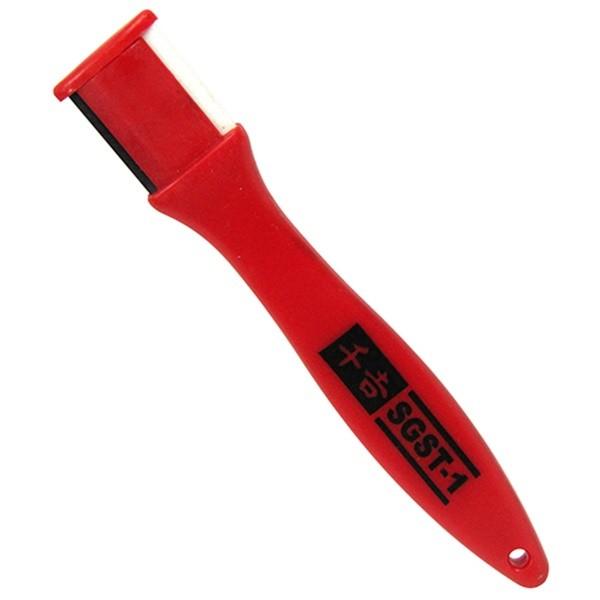 【取寄品】【メール便】[刃研ぎ メンテナンス]千吉 刃物シャープナー SGST-1 4977292689687切れ味復活、刃物シャープナーです。刃物メンテナンス用品。■特長 刃物の切れ味が復活します。園芸作業で使う刃物や、日常で使用するちょ...