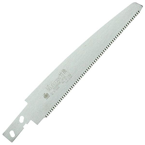【取寄品】【メール便】[大工道具 鋸 玉鳥]竹の性質に合わせた目立ては耐久性に優れ、軽快な切れ味で綺麗な切り口に仕上がります。竹材用鋸の替刃。■特長・SELECT200竹挽用替刃です。・竹林での伐採や竹材加工に使用できます。・切口の仕上りも...