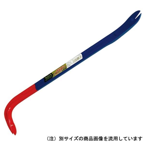 【取寄品】【メール便】[大工道具 バール]※ご注意・使用の際は作業にあわせた防具を使用してください。独特な形状である小判型の材料を使用している為、長時間使用の際、手になじみ疲れにくくなっています。釘抜き・ハガシ作業。■特長・全体焼入れで強力...