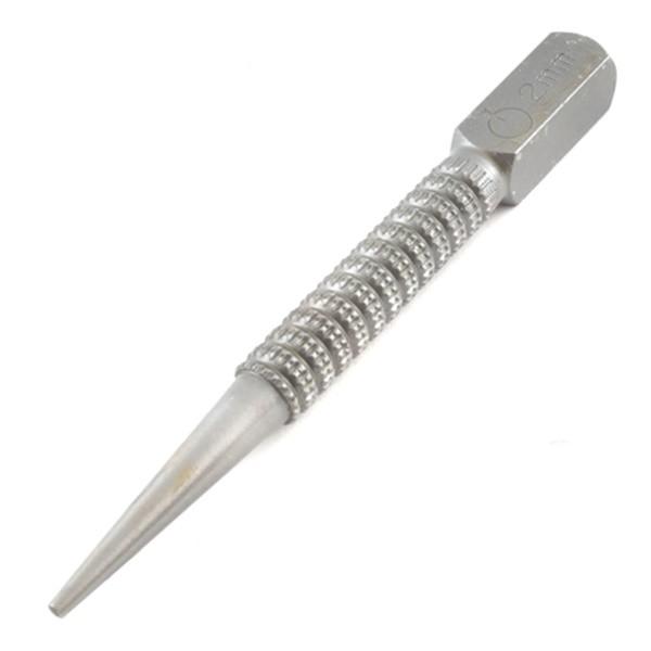 【取寄品】【メール便】[大工道具 バール]神沢 ネールパンチ2mm K-605-2 4976226605021釘の頭(丸頭釘)を沈める時に最適です。丸頭釘用ネールポンチ。■特長・滑りにくいローレット加工品です。・頭は四角で転がらないです。・...