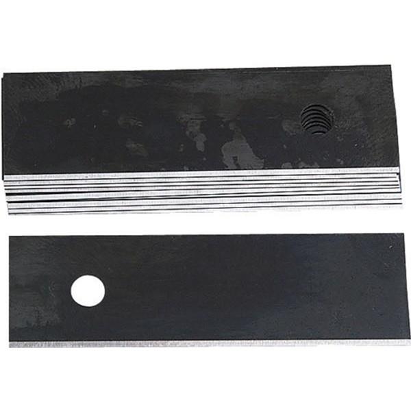 【取寄品】【メール便】[大工道具 左官鏝 デコレーションツール]※ご注意・刃は非常に鋭利なので、注意して取扱い願います。神沢 スクレィパーM替刃 10枚入 K-713B 4976226713023厚み0.25mmの極薄刃で切れ味抜群です。ス...