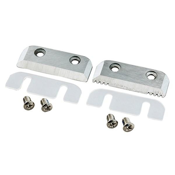 【取寄品】【メール便】[金切鋏 カッター 特殊鋏]※ご注意・本製品には通電性がありますので、感電に注意して下さい。・安全保護の為、使用時及び刃の交換時には、保護メガネ・作業手袋を着用して下さい。タジマ ムキチョッパ替刃 DK-MC40B 4...